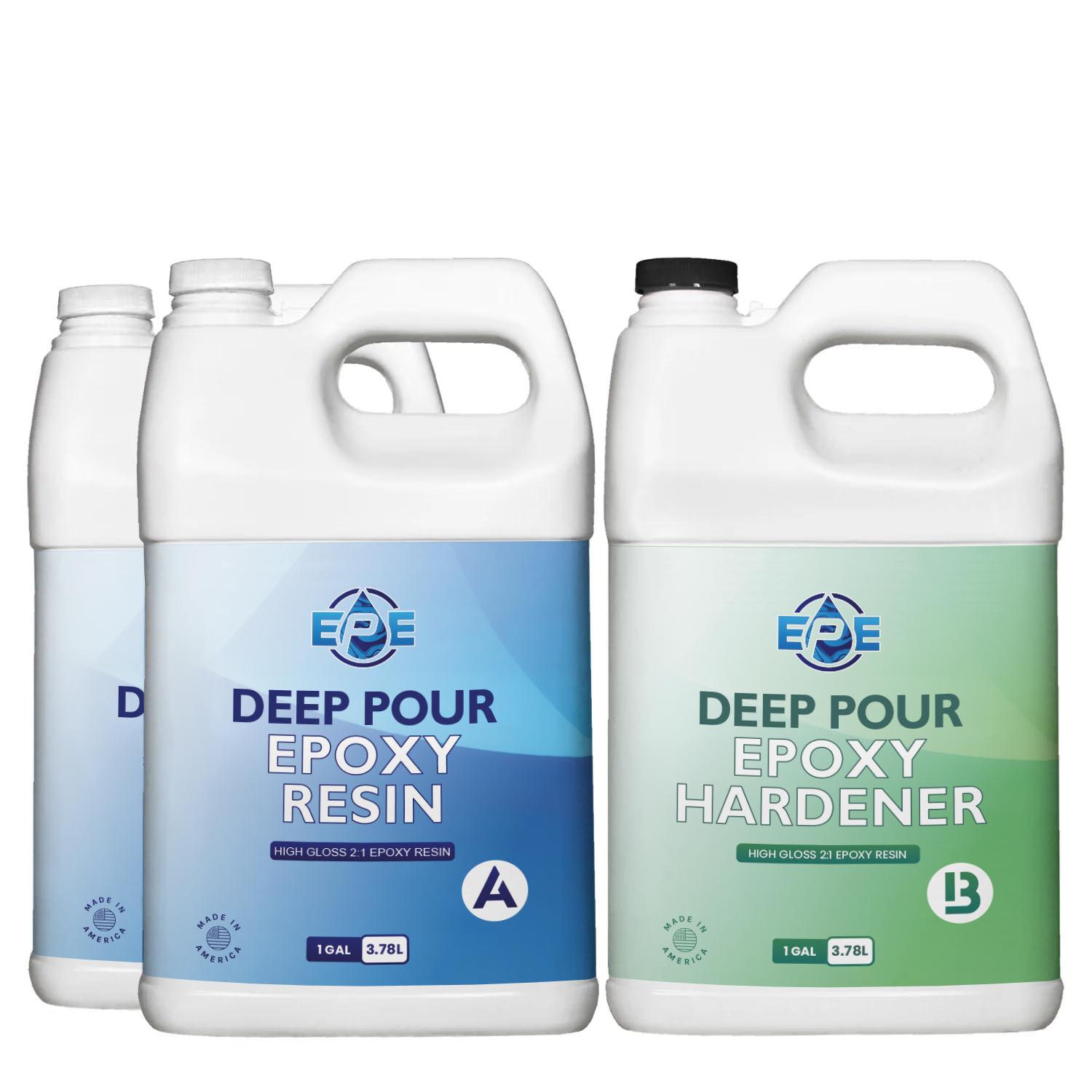 2:1 Deep Pour Epoxy Resin - 3 Gallon Kit - easypourepoxy
