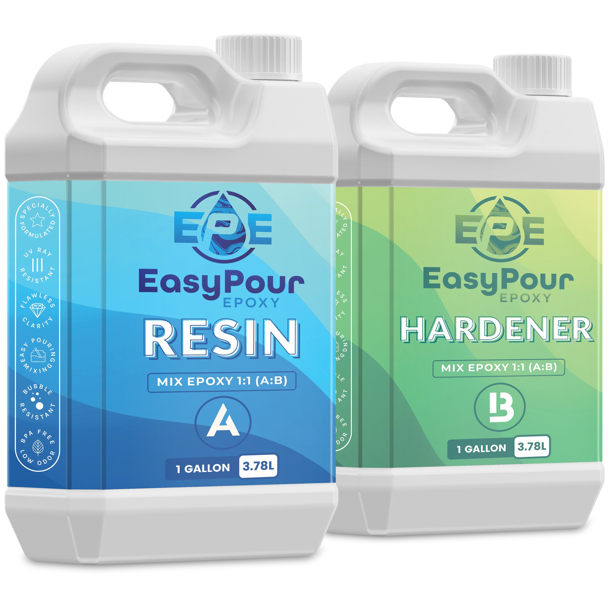 EasyPour Epoxy 2 Gallon Kit - easypourepoxy